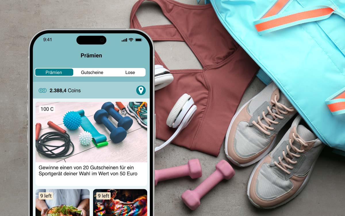 Mit der Schritte Challenge App mehr Bewegung im Team